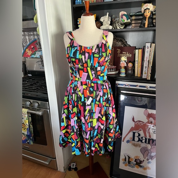 Disney | Dresses | Disney Dress Shop Monsters Inc Door Dress Only Worn ...
